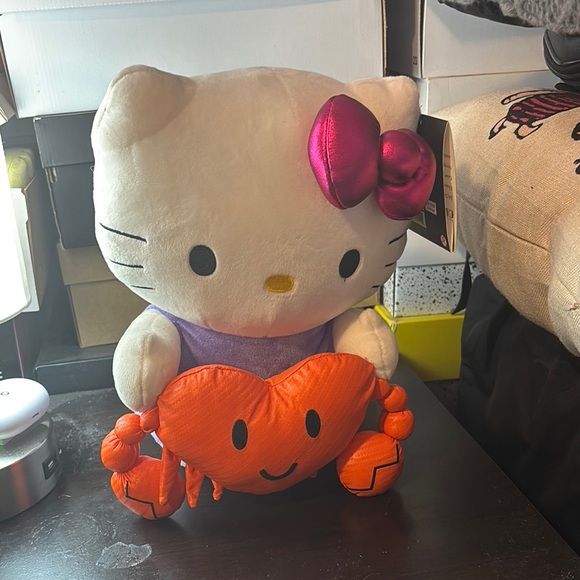 Toys | Hello Kitty Plush Kidrobot Cancer Zodiac Plush | Poshmark